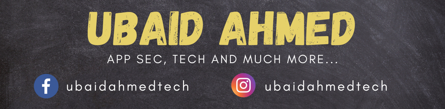 Ubaid Ahmed – Security is a myth